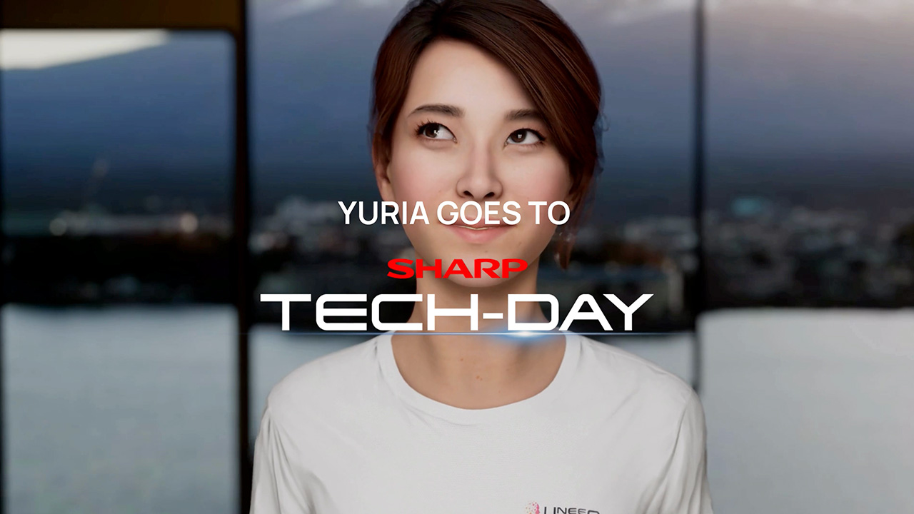 UneeQ Blog | Media release: Yuria, a generative AI human, wows audiences at Sharp Tech-Day 2023 ...